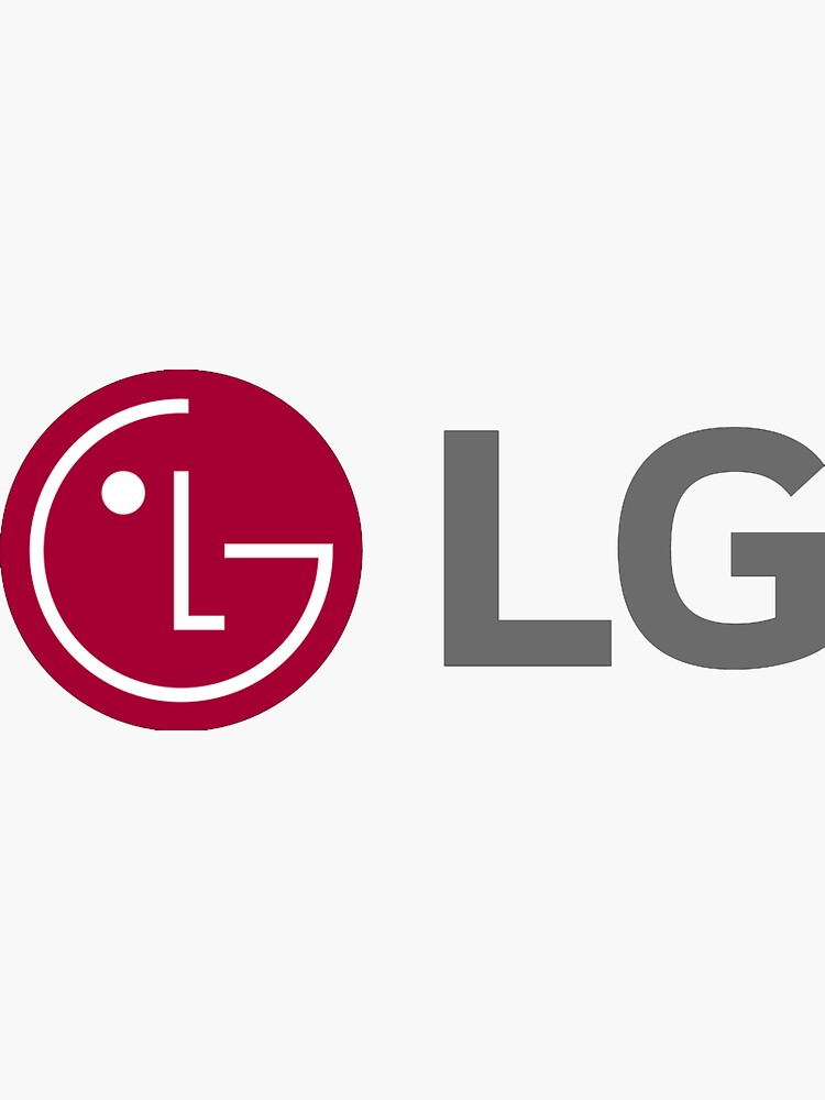 "Creative LG Logo Design" Sticker for Sale by zaynmalika | Redbubble