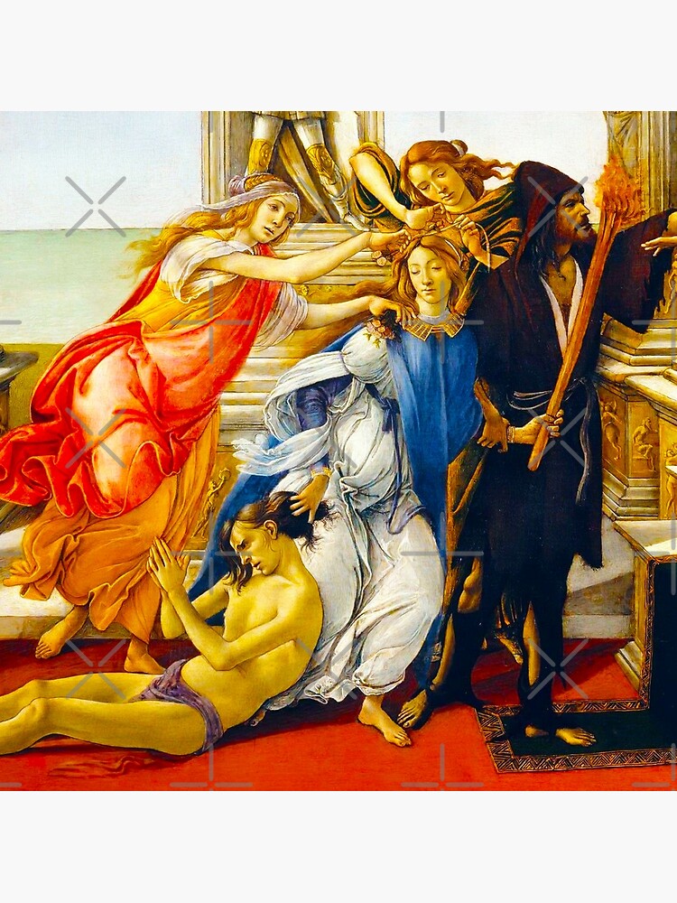 HD Calumny of Apelles by Botticelli Premium Matte Vertical Poster sold ...