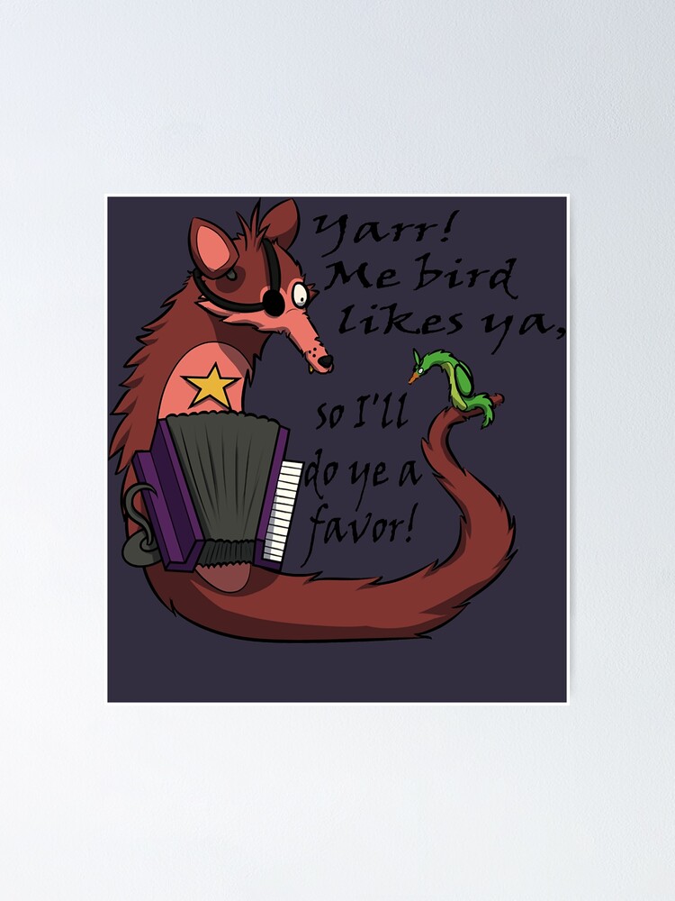 Póster «Experimente Survival Horror Humor Five Nights At Freddy'S ...