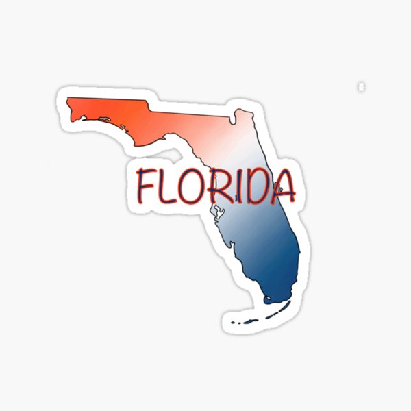 "UF Gators" Sticker for Sale by dayglodiva | Redbubble