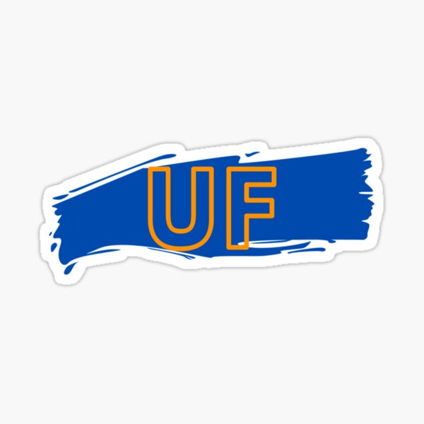 "UF PAINT STRIP " Sticker for Sale by dayglodiva | Redbubble