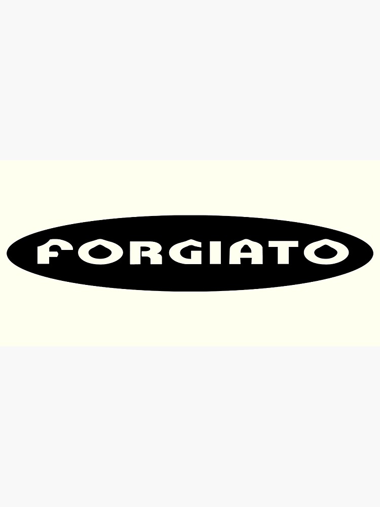 "forgiato logo" Art Print for Sale by algunivaros | Redbubble