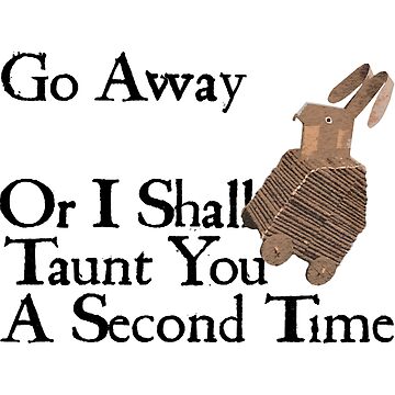 "The Trojan Rabbit " Poster for Sale by EdenCurr | Redbubble