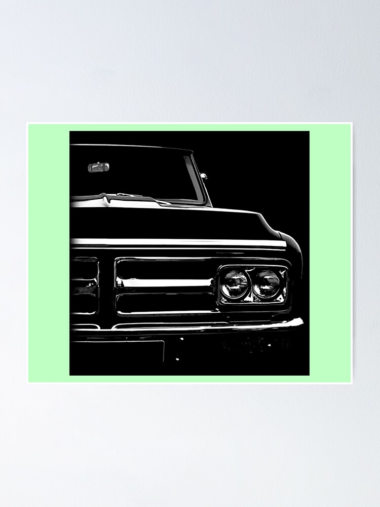 "Gmc Gmc Truck 1972 61 Vintage Mens, For Women Classic Customize Black ...