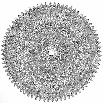 "Intricate Mandala" Art Board Print for Sale by Meher-Shiblee | Redbubble