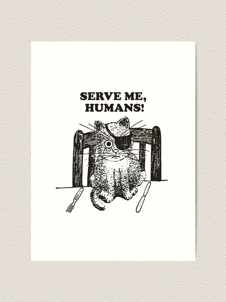 "Cat Meme" Art Print for Sale by RomanoArts | Redbubble
