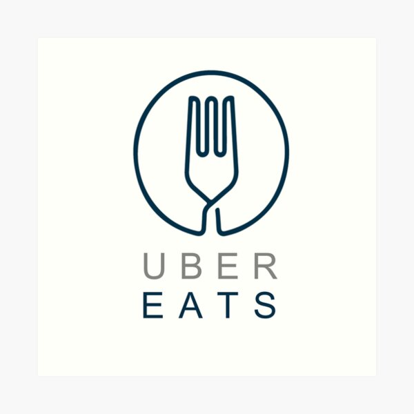 "UberEats Delivery Apparel | Pocket Design" Art Print for Sale by ...
