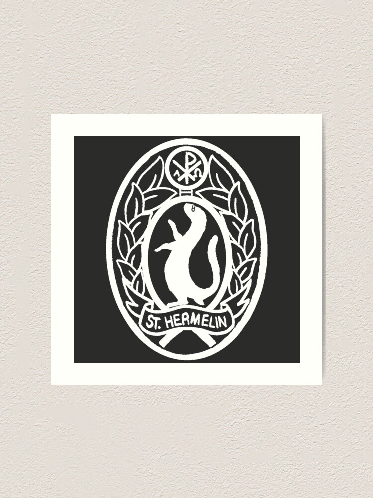 "St. Hermelin Primary High School Logo" Art Print for Sale by ...