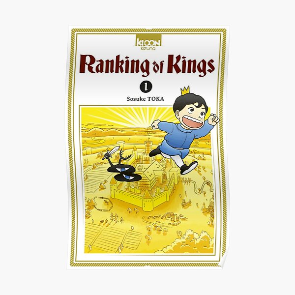 "Ranking of Kings Osama Ranking Anime" Poster for Sale by Anime-nez ...
