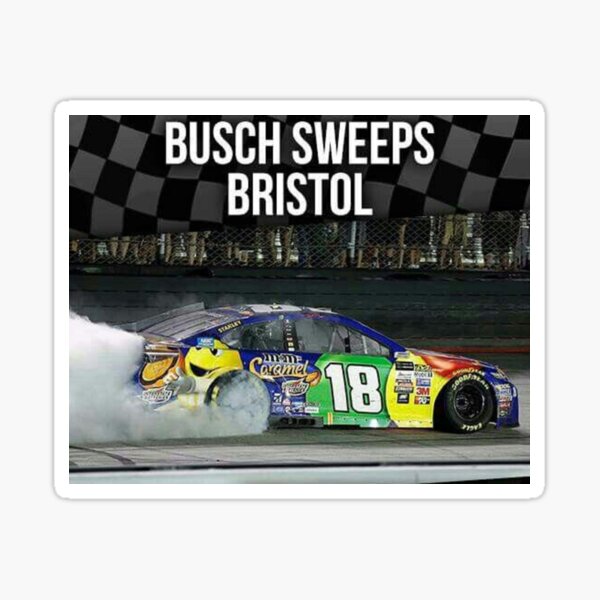 "kyle busch racing" Sticker for Sale by momo9 | Redbubble