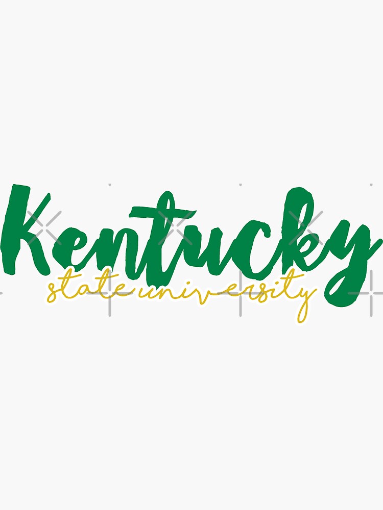 "Kentucky State University" Sticker for Sale by mynameisliana | Redbubble