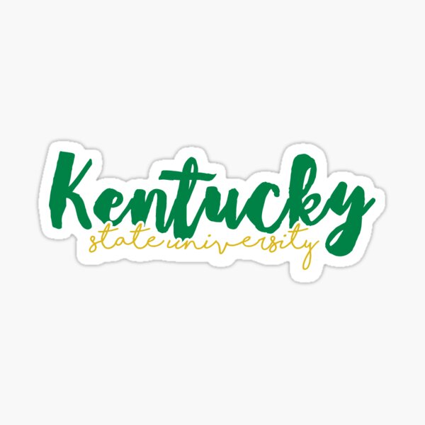 "Kentucky State University" Sticker for Sale by mynameisliana | Redbubble