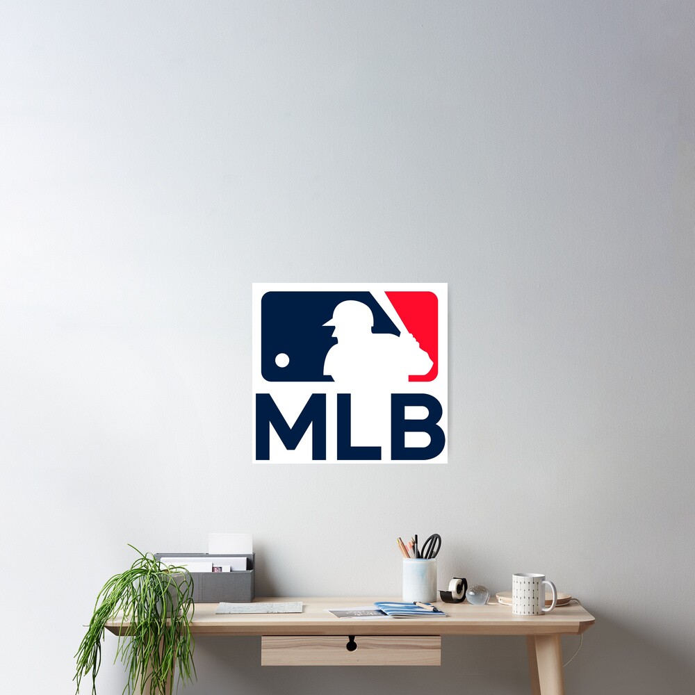 " mlb - logo" Poster for Sale by KiaraHirthe77 | Redbubble