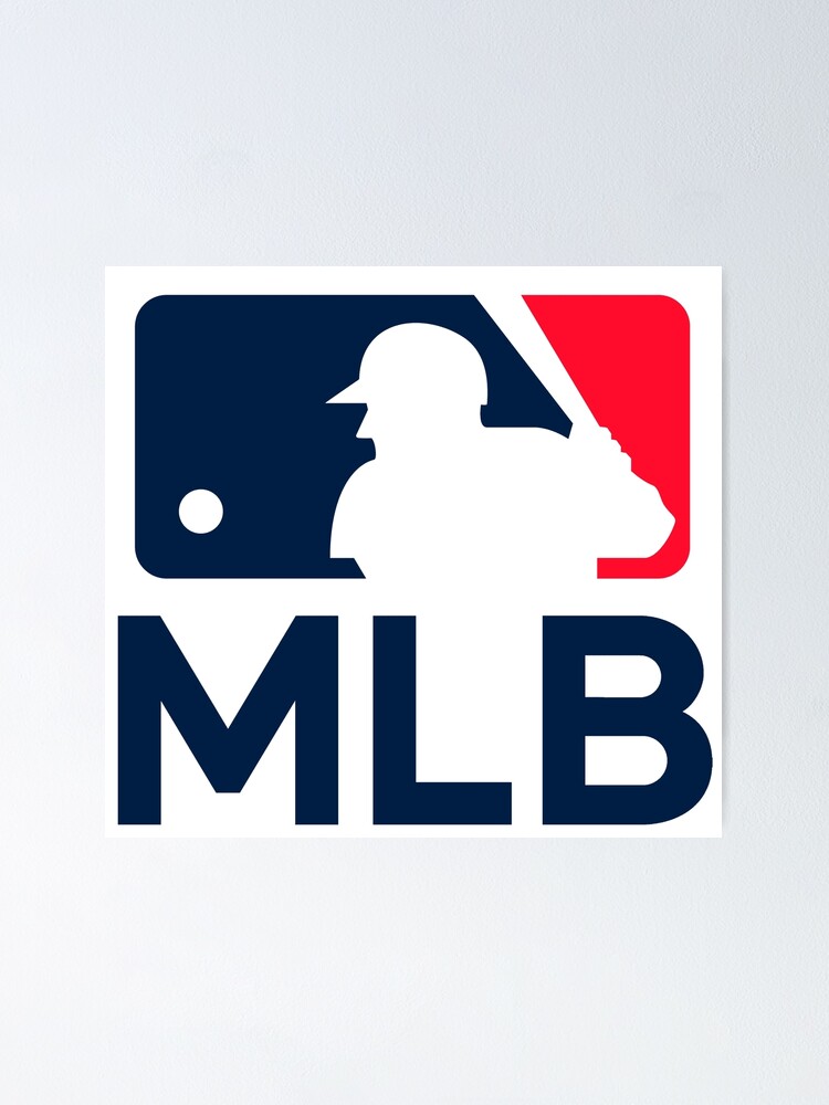 " mlb - logo" Poster for Sale by KiaraHirthe77 | Redbubble