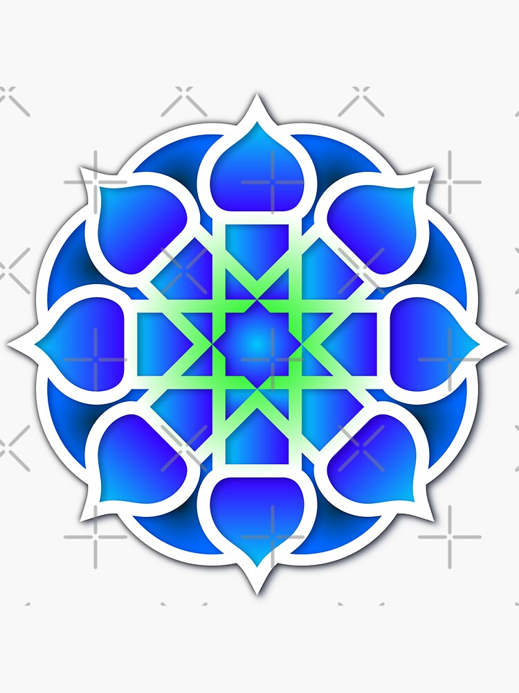 "Alpona Design" Sticker for Sale by rimon999 | Redbubble