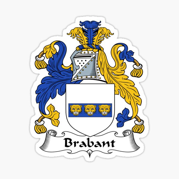 "Brabant " Sticker by HaroldHeraldry | Redbubble
