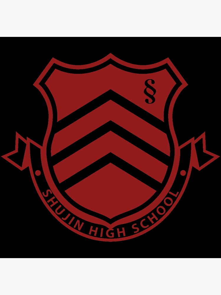 "Shujin High School Logo" Poster for Sale by Coffee Cat | Redbubble