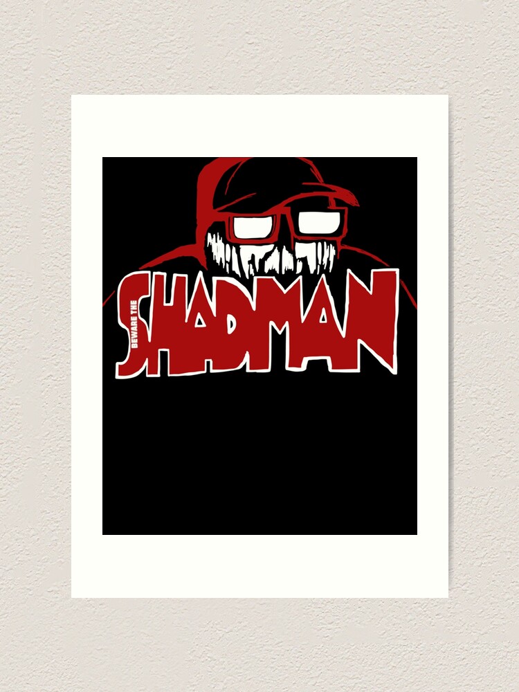 "Shadman Shadbase Classic " Art Print for Sale by caddykinterm | Redbubble