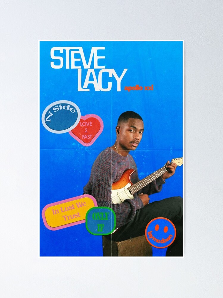 "Steve Lacy - Apollo XXI Cover Art" Poster for Sale by granthamjohn ...
