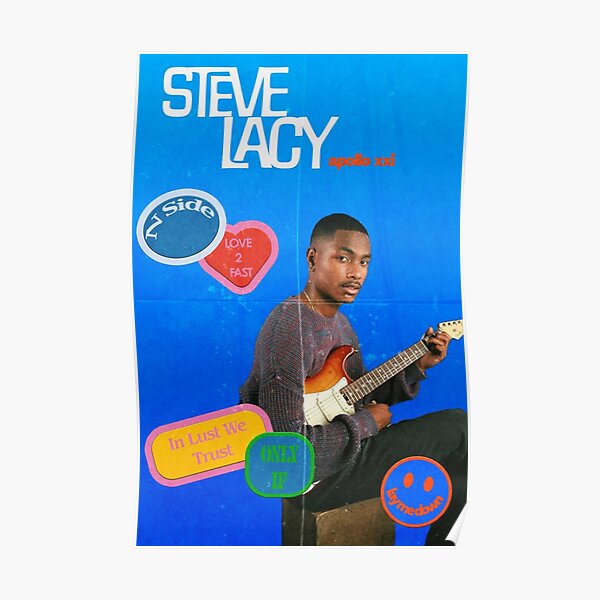 "Steve Lacy - Apollo XXI Cover Art" Poster for Sale by granthamjohn ...