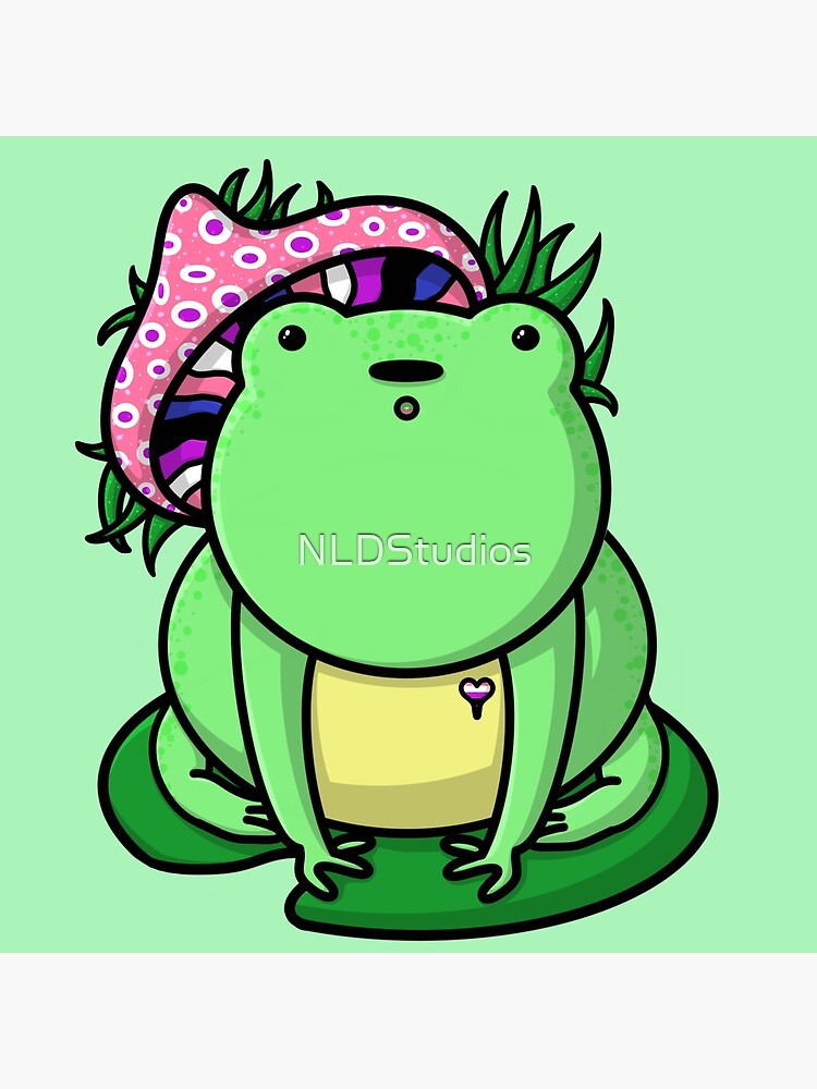 "Genderfluid Pride Frog" Poster for Sale by NLDStudios | Redbubble