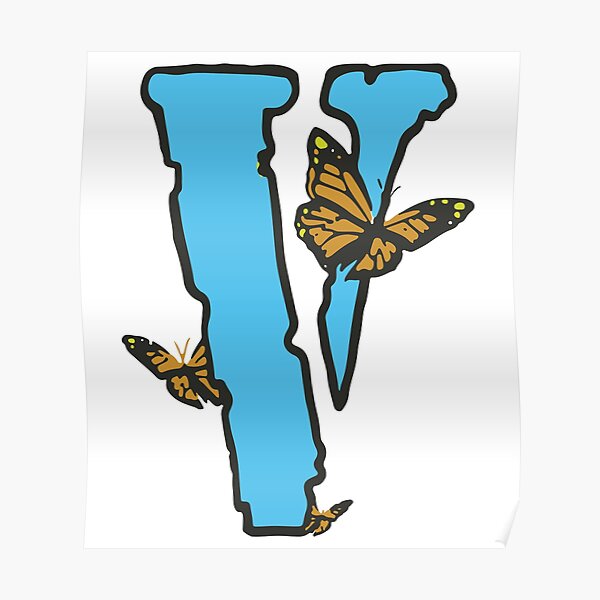 "Logo Vlone, Big V Logo, Vlone Printed Men Women Black White, VLONE ...