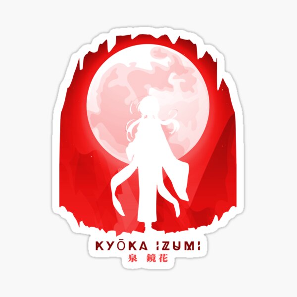 "Armed Detective Agency Join Forces Kyoka Izumi Classic Fans" Sticker ...