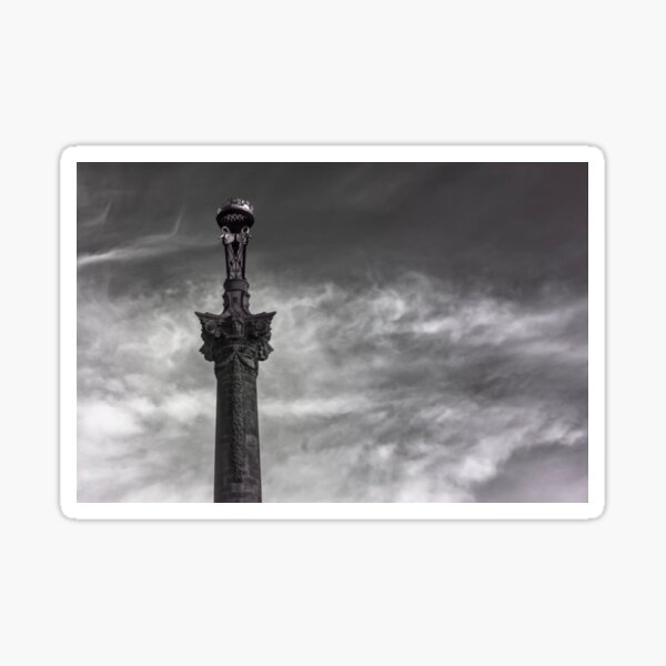 "Infrared Pillar" Sticker for Sale by aeonWAVE | Redbubble
