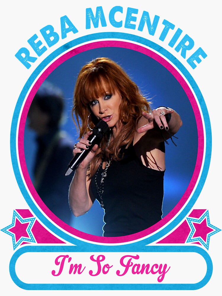 "Lover Gift Reba Pretty Mcentire Gifts Men" Sticker for Sale by ...