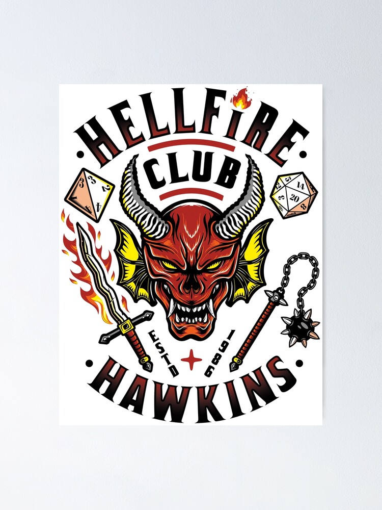"Hellfire Club" Poster for Sale by Olipop | Redbubble