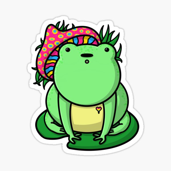 "Pansexual Pride Frog" Sticker for Sale by NLDStudios | Redbubble