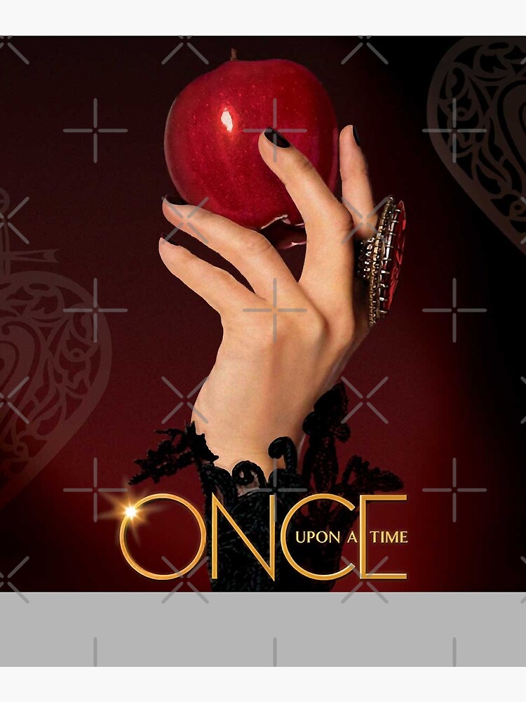 "Beautiful Model Ouat Red Apple Evil Queen Poster" Poster by ...