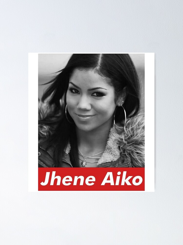 "For Men Women Jhene Beautiful Model Aiko Smile Gifts Movie Fans ...