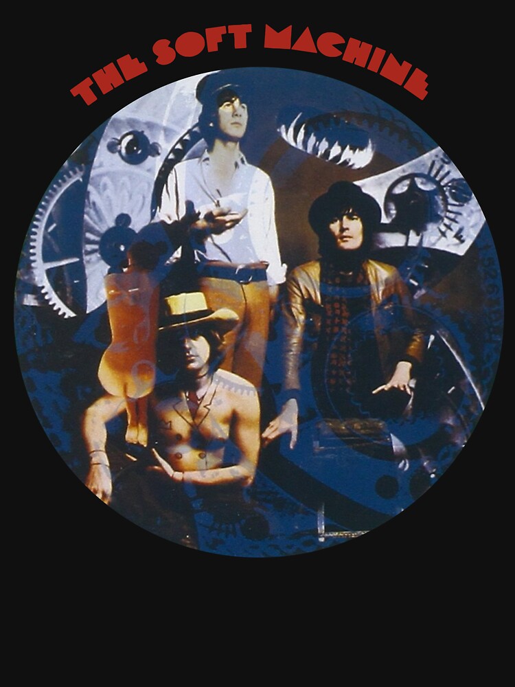 "SOFT MACHINE BAND" T-shirt for Sale by gattyatasd | Redbubble | soft ...
