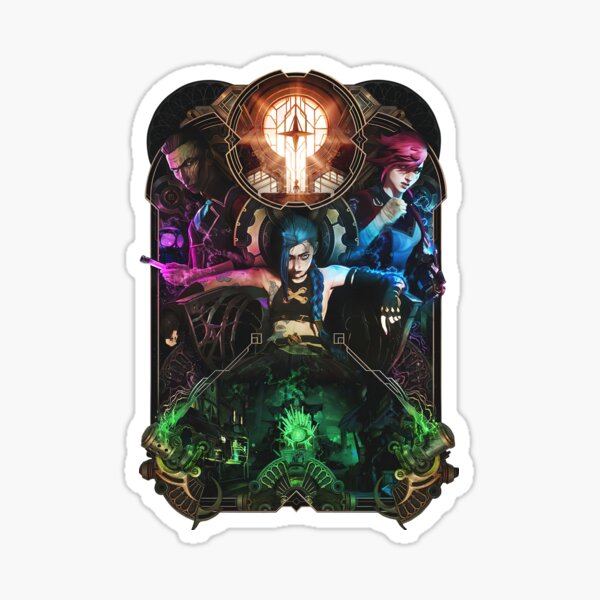 "Arcane" Sticker for Sale by ONLYMESHOP | Redbubble