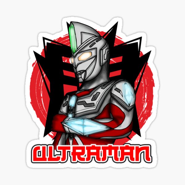 "ULTRAMAN " Sticker for Sale by CPJCollectibles | Redbubble