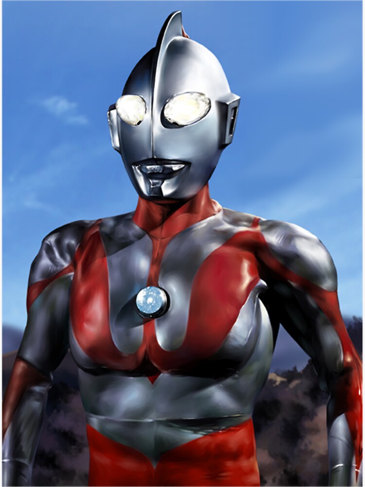 "Ultraman 1966 " Sticker for Sale by CPJCollectibles | Redbubble