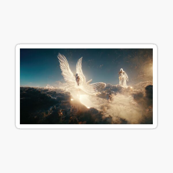 "Heavenly Angels" Sticker for Sale by ErianAndre | Redbubble