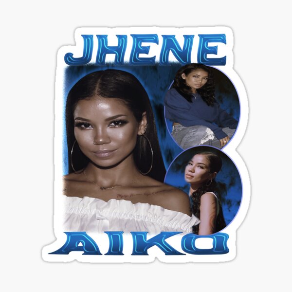 "Gift For Men Jhene Aiko Vintage Bootleg Gift Movie Fans" Sticker for ...
