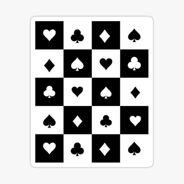 "Playing card" Sticker for Sale by PurpleRange | Redbubble