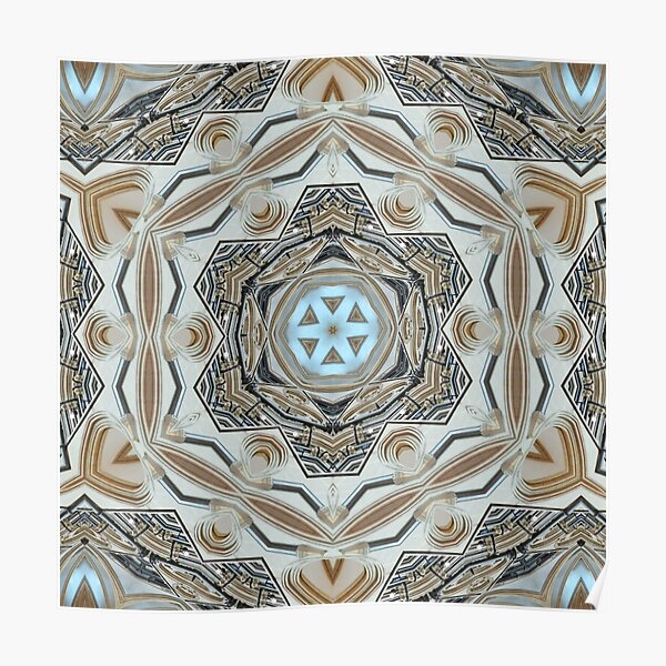 " Muster und Designs im Jugendstil- und Art-Deco-Stil mit Türkisblau ...