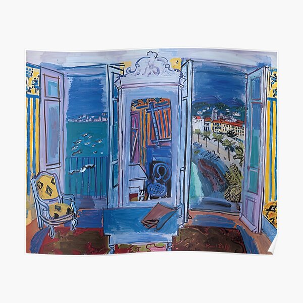 "window opening on nice" Poster by lucaadams | Redbubble