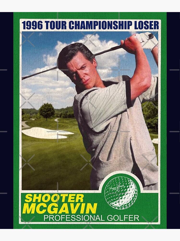 Mens Womens Shooter Mcgavin Retro 1996 Tour Championship Trading Card ...