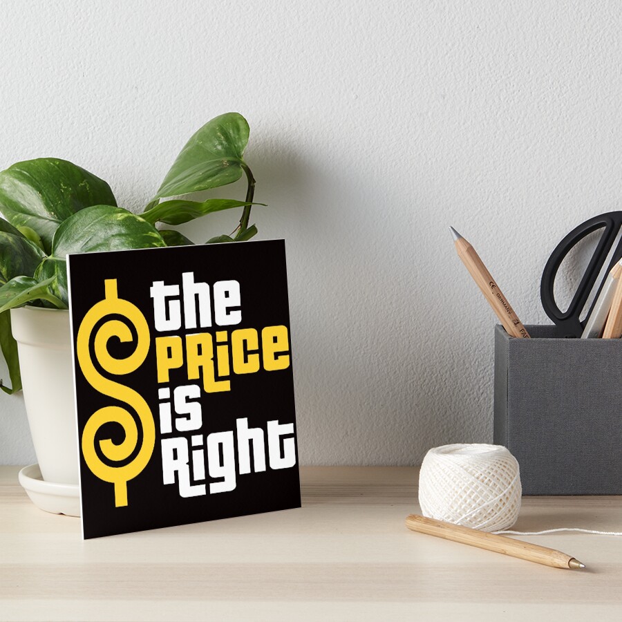 "The Price Is Right Game Show " Art Board Print by TimLittle12 | Redbubble