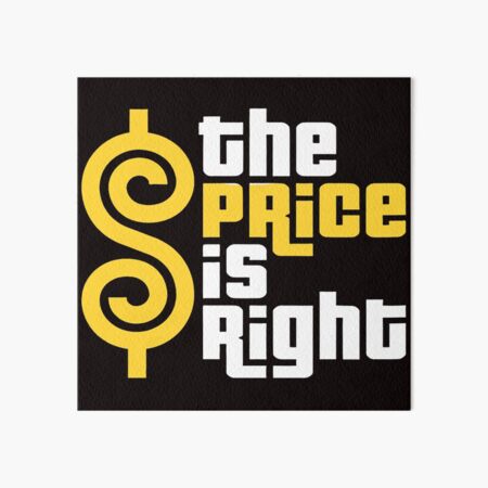 "The Price Is Right Game Show " Art Board Print by TimLittle12 | Redbubble