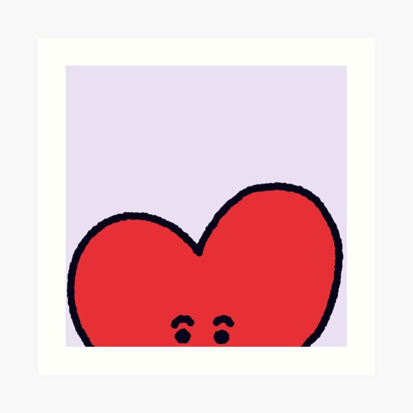 "BTS - BT21 - TATA" Art Print for Sale by MomosDrawing | Redbubble