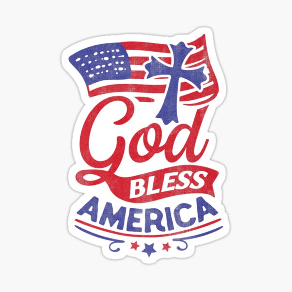 "God Bless America Fourth of July Celebration Christian Gift Premium ...