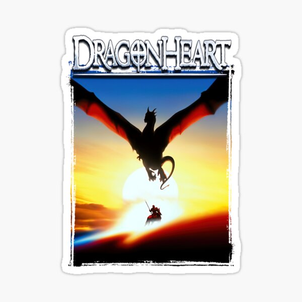 "Dragonheart" Sticker for Sale by Myths29 | Redbubble