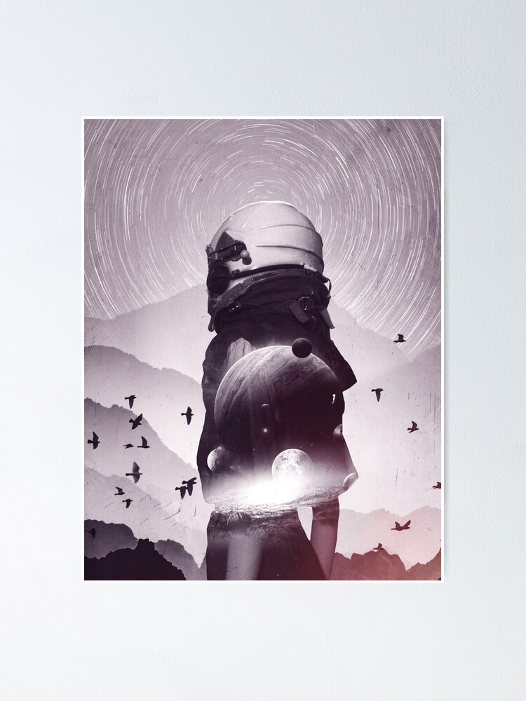 "Beyond Dimensions Of Space" Poster for Sale by seamless | Redbubble