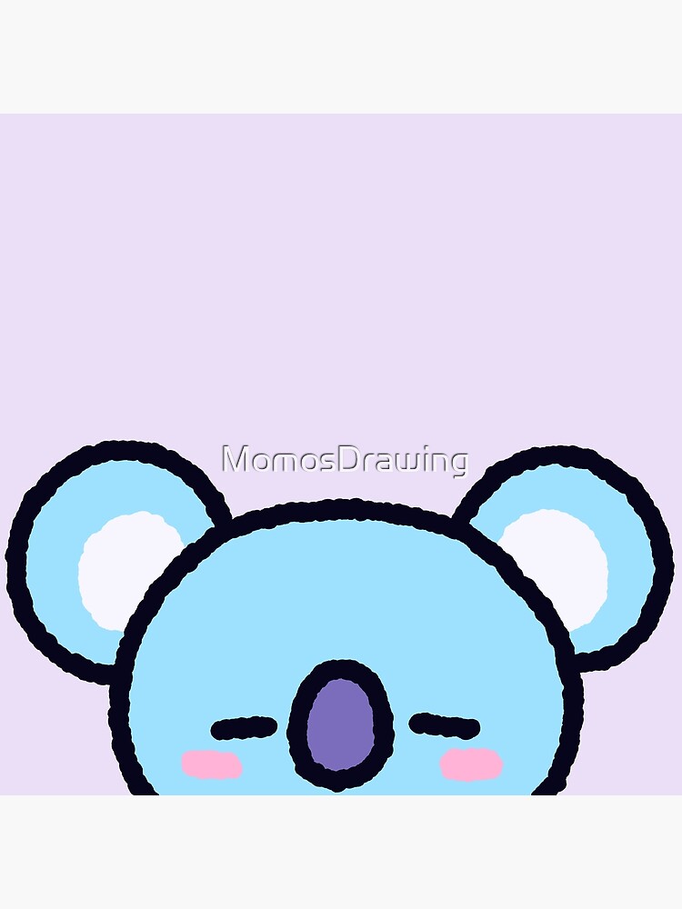 Póster «BTS - BT21 - KOYA» de MomosDrawing | Redbubble